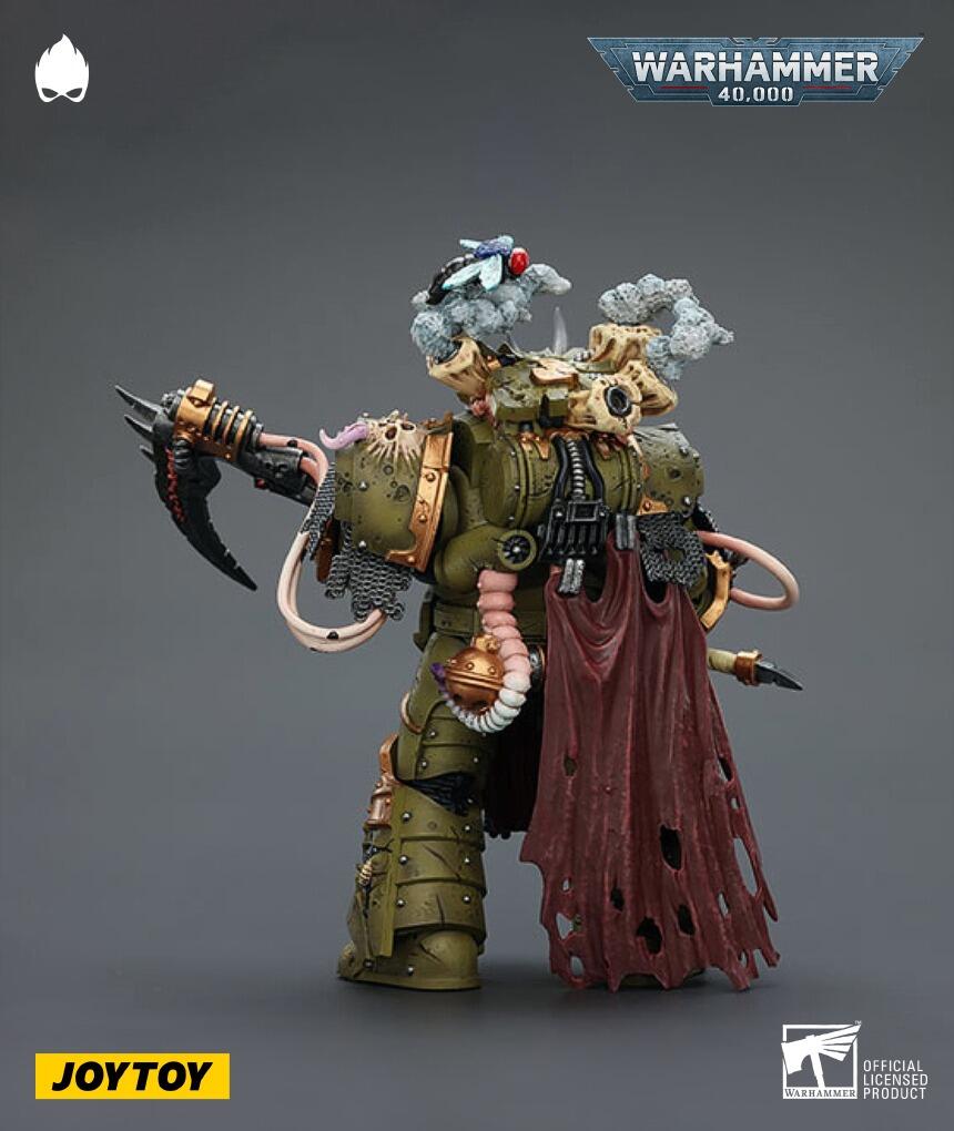 JOYTOY - Warhammer 40K Action Figure 1/18 Scale Death Guard Deathshroud ...