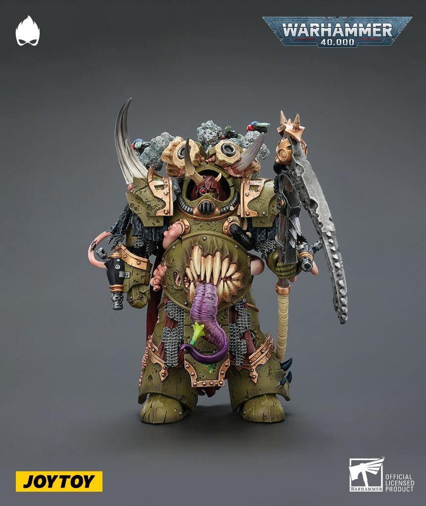 JOYTOY - Warhammer 40K Action Figure 1/18 Scale Death Guard Deathshroud ...