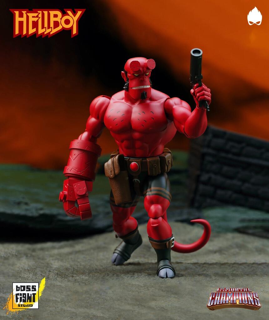 Boss Fight Studio - Immortal Champions Action Figure 1/11 Scale Hellboy