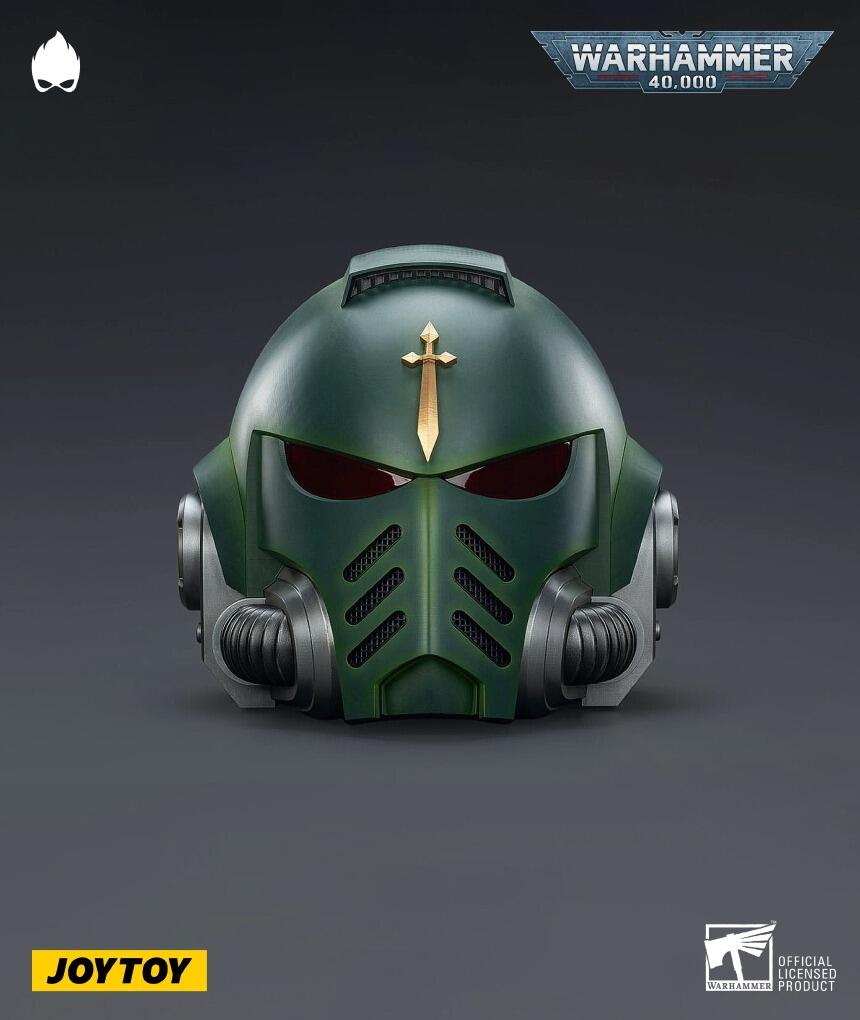 JOYTOY - Warhammer 40K 1/1 Scale Dark Angels MKX Helmet 30 cm