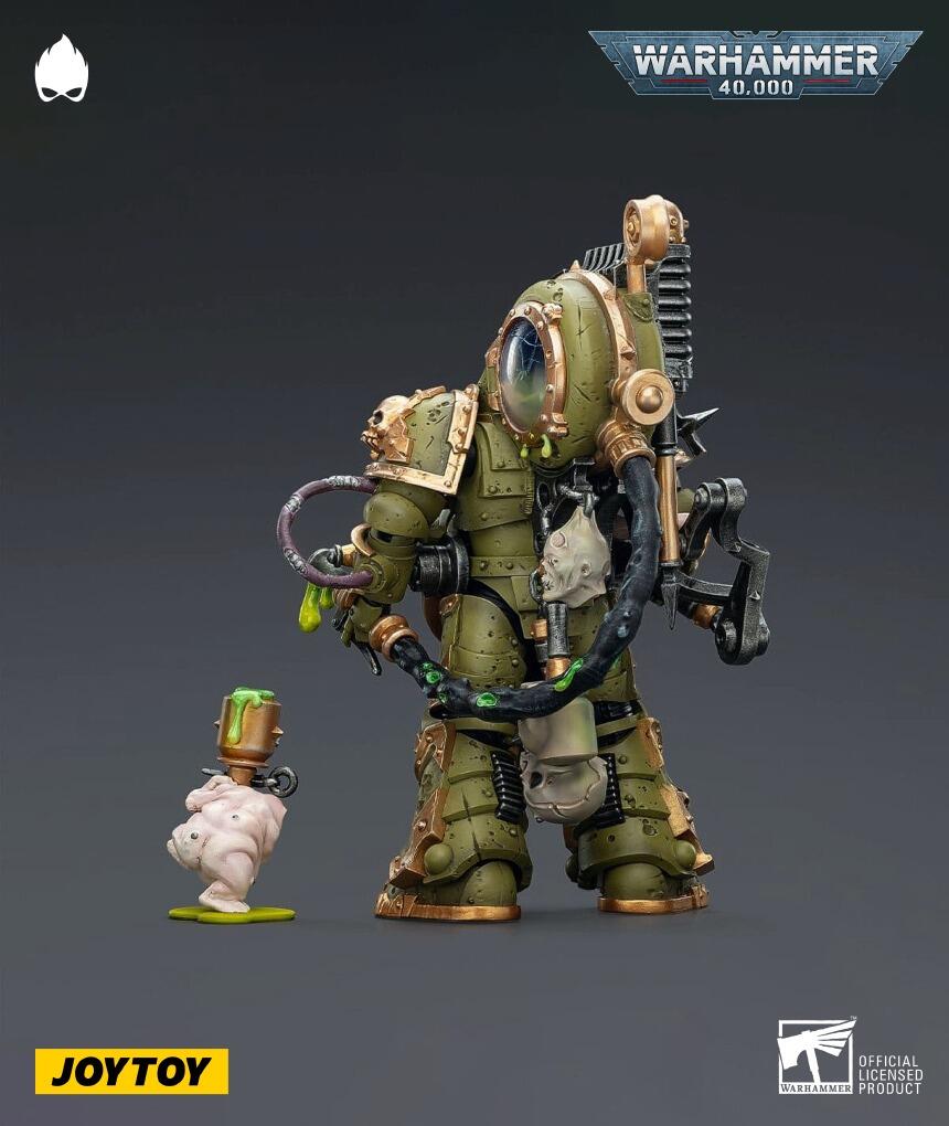 JOYTOY - Warhammer 40K Action Figure 1/18 Scale Death Guard Foul Blight ...