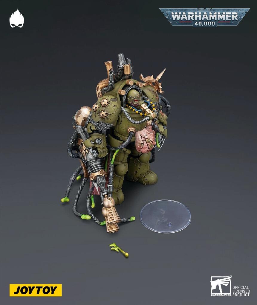 JOYTOY - Warhammer 40K Action Figure 1/18 Scale Death Guard Lord of ...