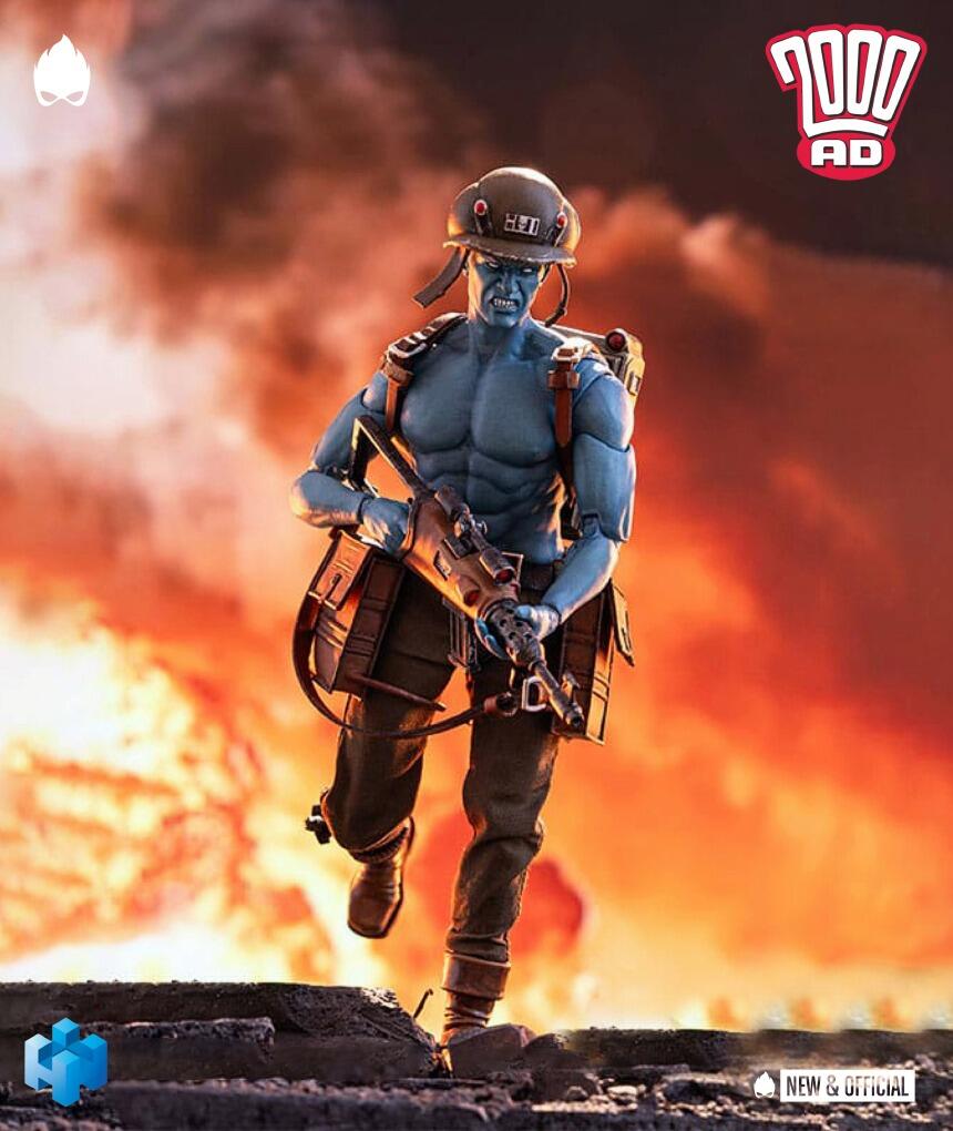 HIYA Toys - 2000AD Exquisite Super Action Figure 1/12 Scale Rogue Trooper