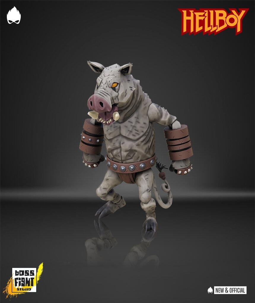 Boss Fight Studio - Hellboy Action Figure 1/12 Scale Gruagach (The Wild ...