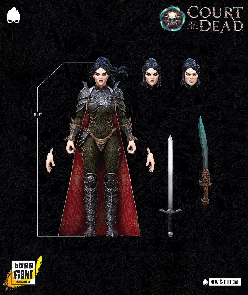 Boss Fight Studio - Court of the Dead Action Figure 1/12 Scale Shard ...