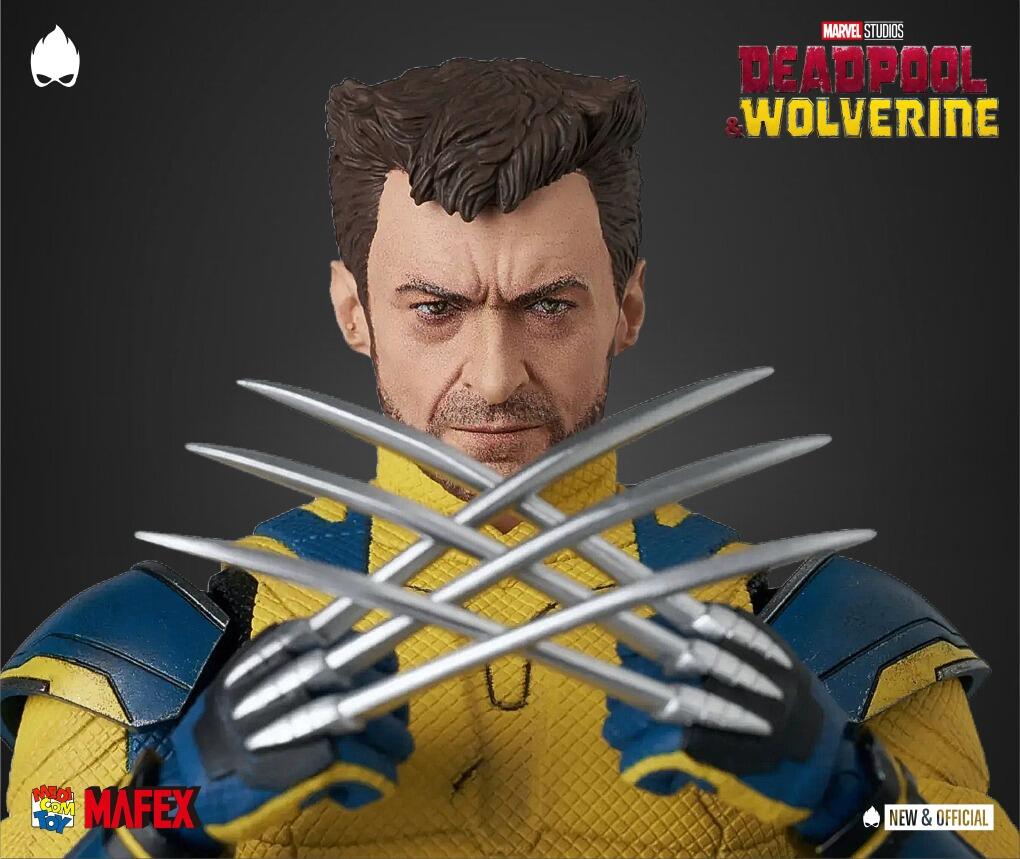 Medicom MAFEX - Deadpool & Wolverine (2024) Action Figure 1/12 Scale ...