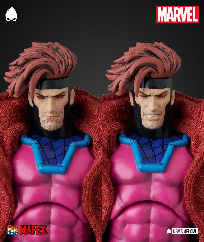 Medicom MAFEX - X-Men Action Figure 1/12 Scale Gambit (Comic Variant ...