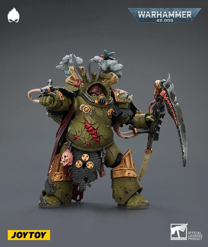 JOYTOY - Warhammer 40K Action Figure 1/18 Scale Death Guard Deathshroud ...