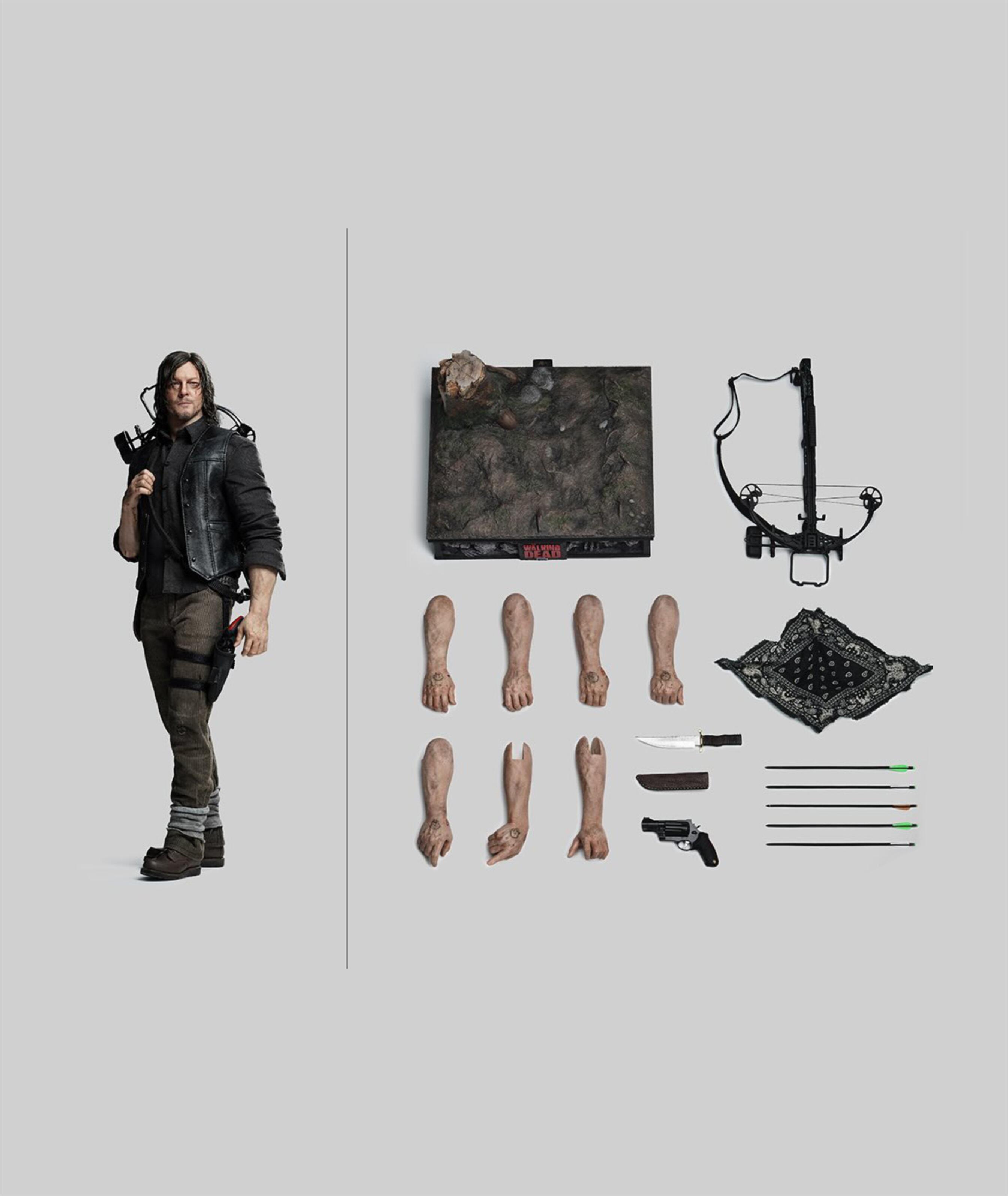 Queen Studios - InArt The Walking Dead Action Figure 1/6 Scale Daryl Dixon (Season 8)
