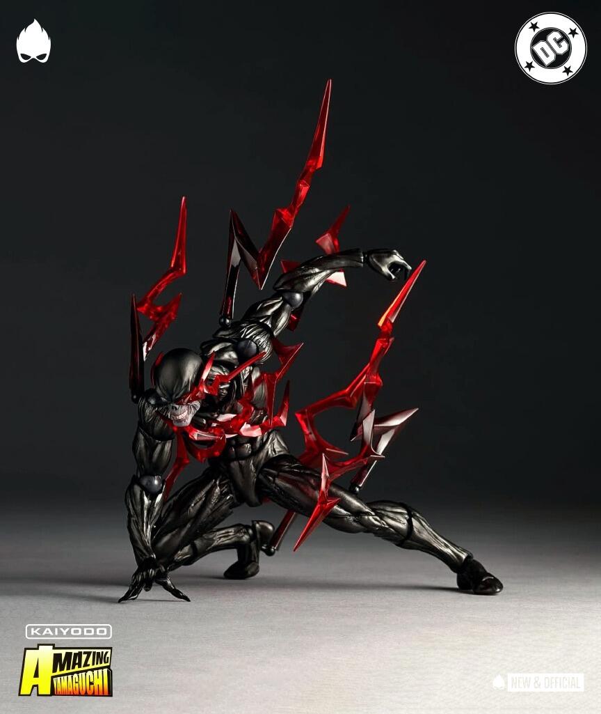 KAIYODO - Amazing Yamaguchi DC Comics Action Figure 1/12 Scale Black Flash