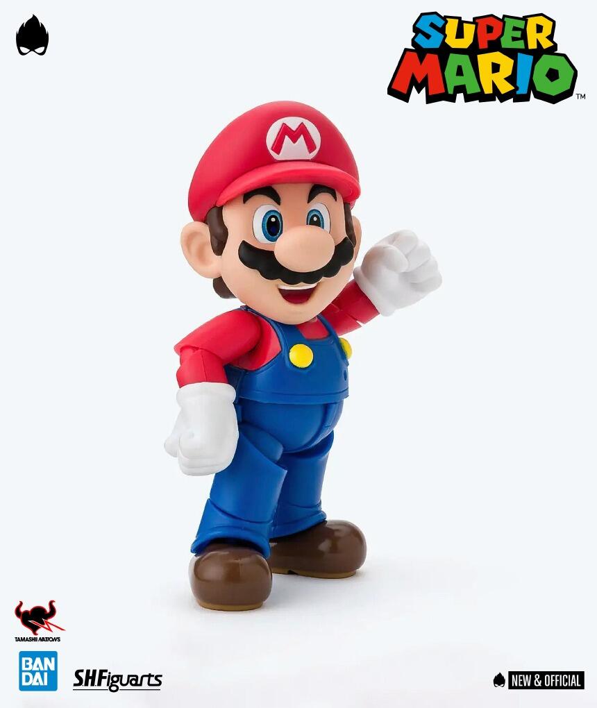 Bandai Tamashii Nations - The Super Mario Brothers S.H. Figuarts Action ...