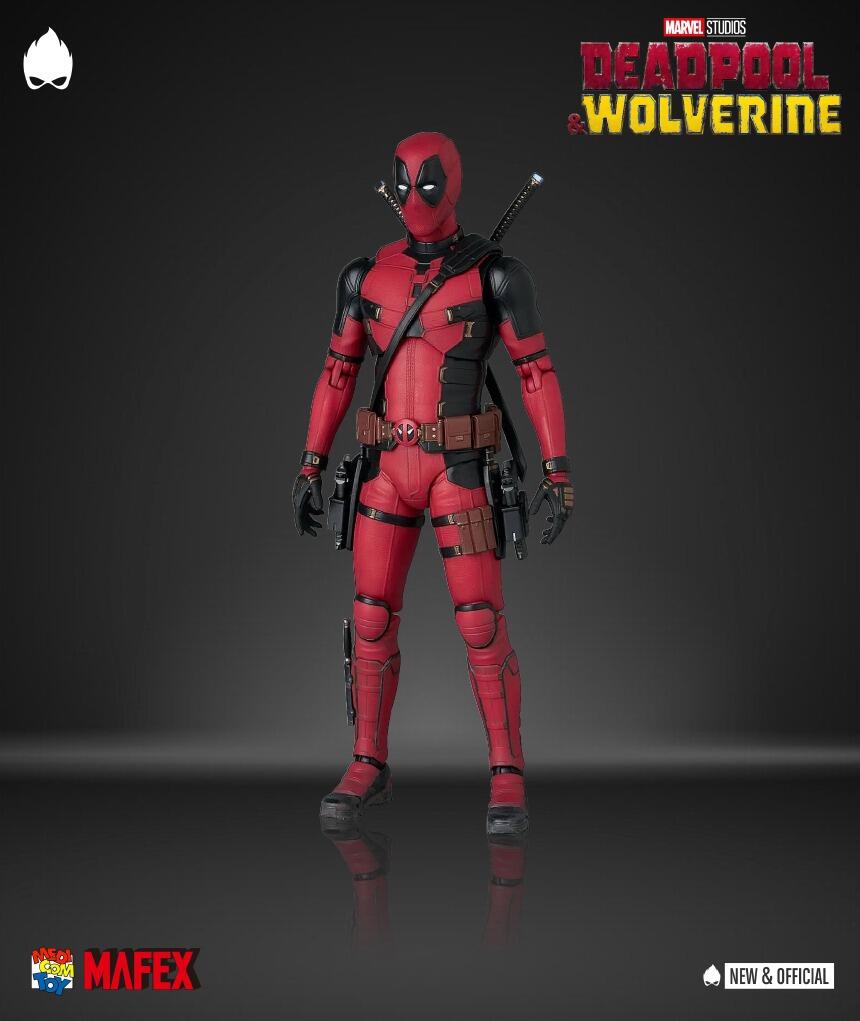 Medicom MAFEX - Deadpool & Wolverine (2024) Action Figure 1/12 Scale ...