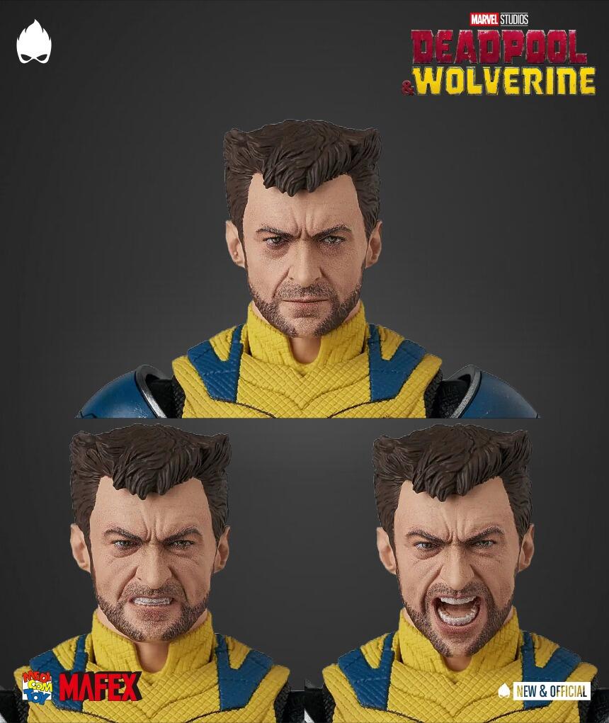 Medicom MAFEX - Deadpool & Wolverine (2024) Action Figure 1/12 Scale ...