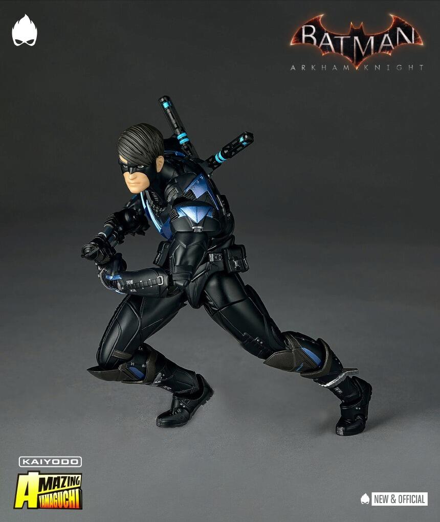 KAIYODO - Amazing Yamaguchi Batman: Arkham Knight Action Figure 1/12 ...
