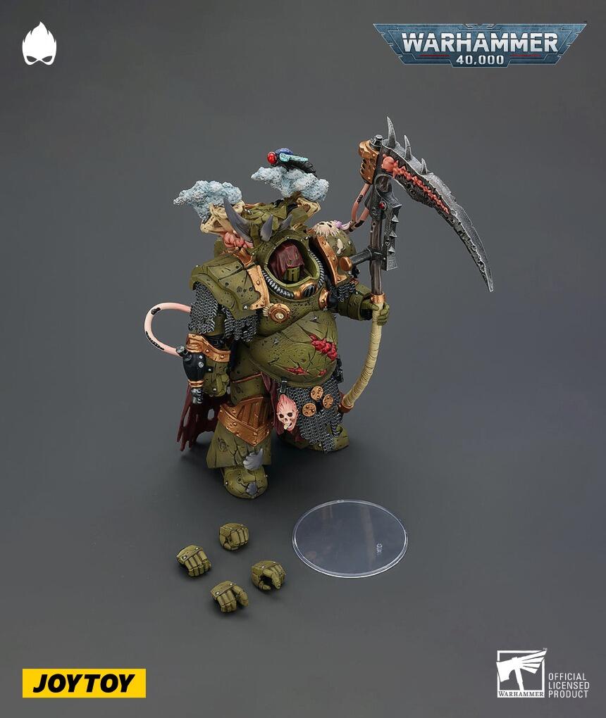 JOYTOY - Warhammer 40K Action Figure 1/18 Scale Death Guard Deathshroud ...