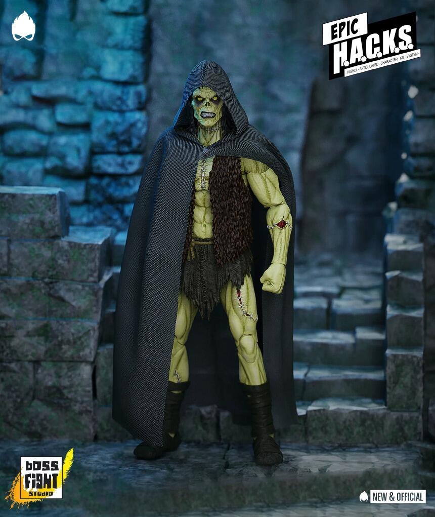 Boss Fight Studio - Frankenstein's Monster Epic H.A.C.K.S Action Figure ...