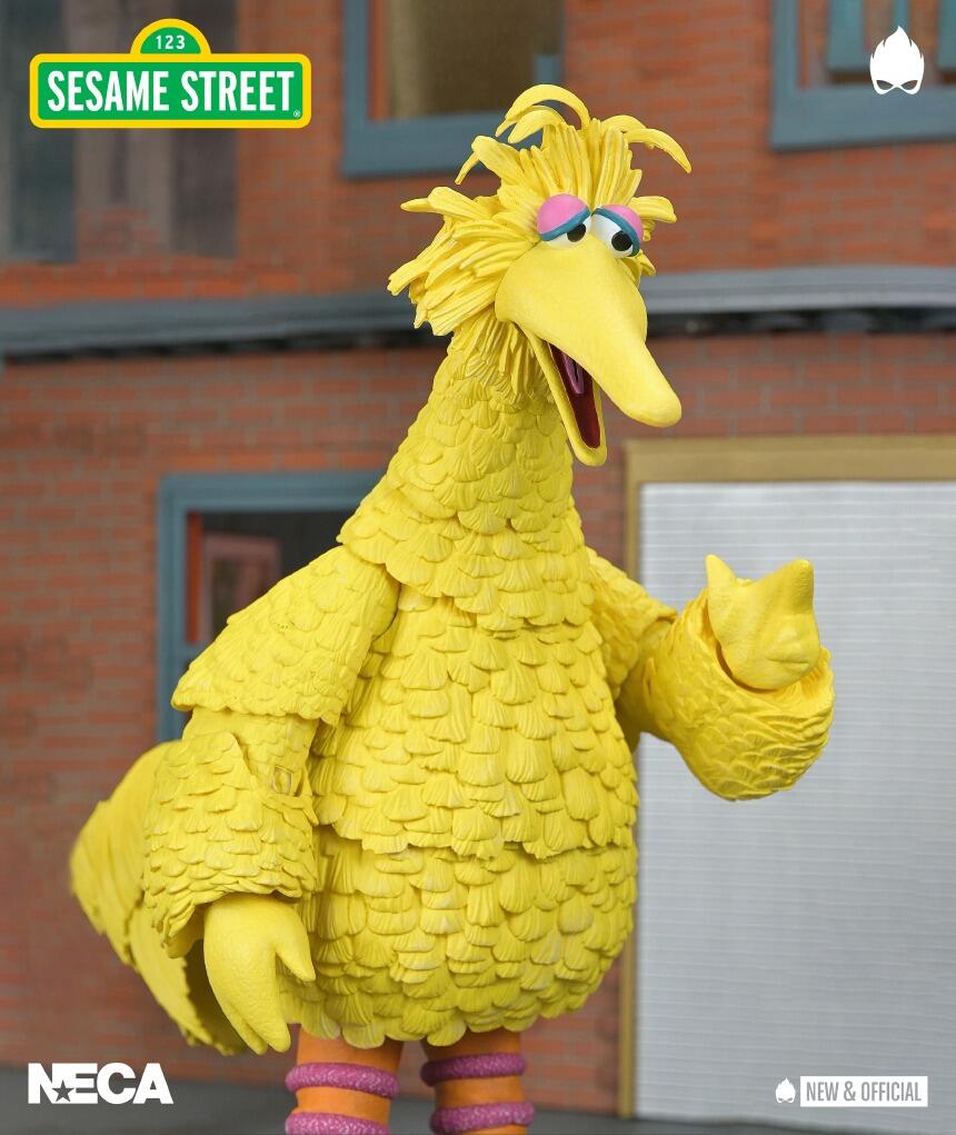 NECA - Sesame Street Action Figure 1/10 Scale Ultimate Big Bird