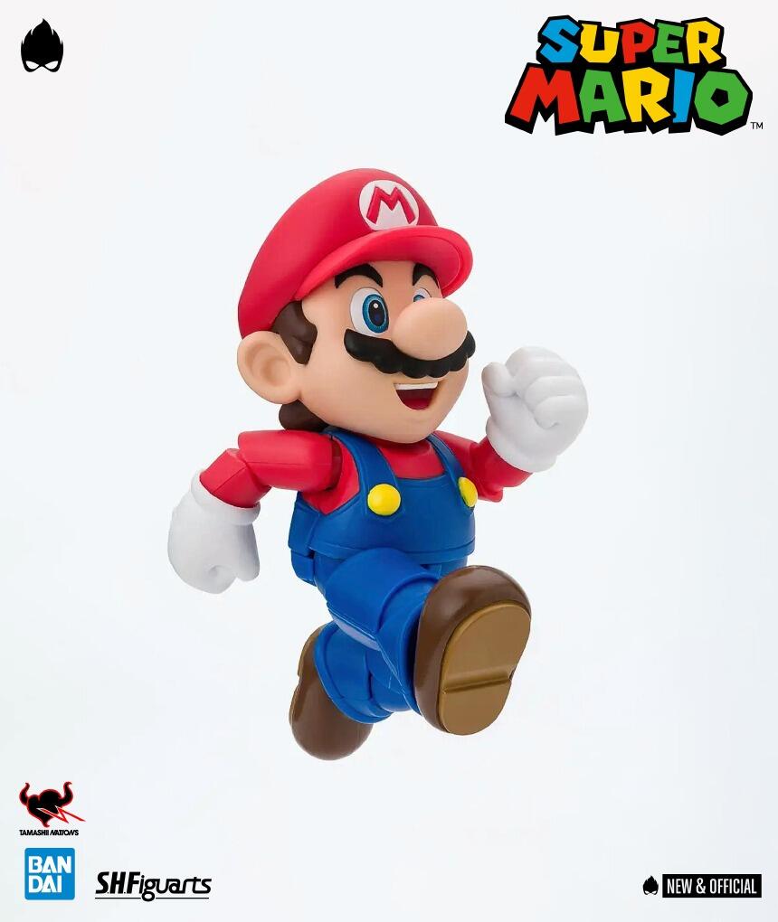 Bandai Tamashii Nations - The Super Mario Brothers S.H. Figuarts Action ...