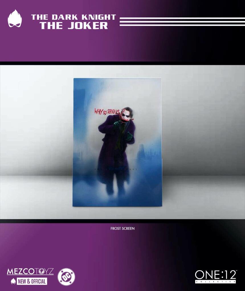 MEZCO - One:12 Collective Batman: The Dark Knight (2008) Action Figure 1/12 Scale The Joker