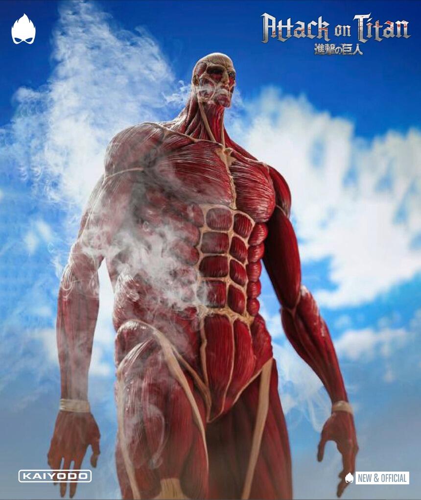 KAIYODO - Attack on Titan Mega Sofvi Colossal Titan