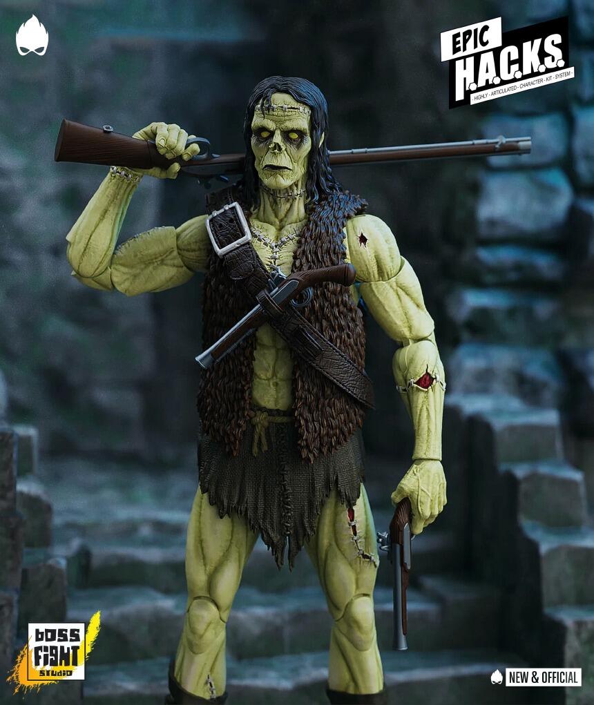 Boss Fight Studio - Frankenstein's Monster Epic H.A.C.K.S Action Figure ...