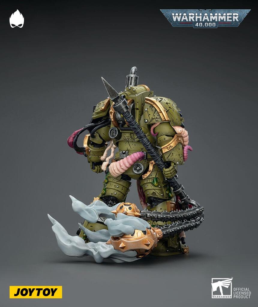 JOYTOY - Warhammer 40K Action Figure 1/18 Scale Death Guard Blightlord ...
