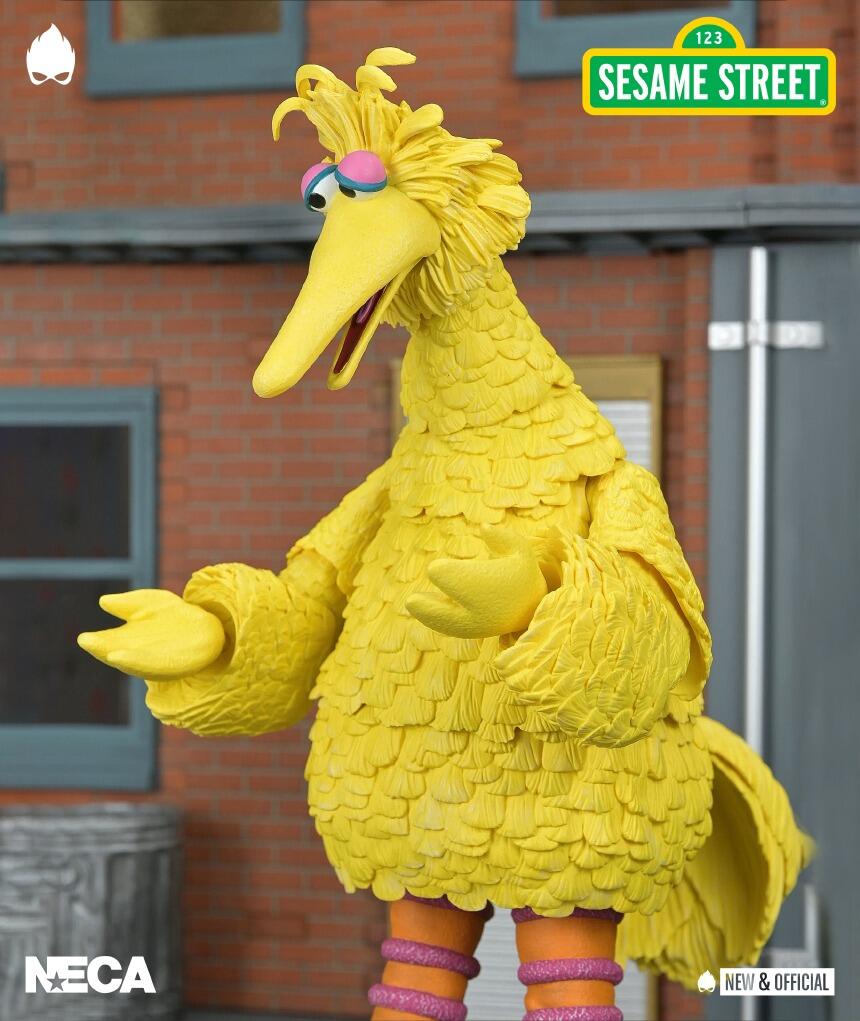 NECA - Sesame Street Action Figure 1/10 Scale Ultimate Big Bird