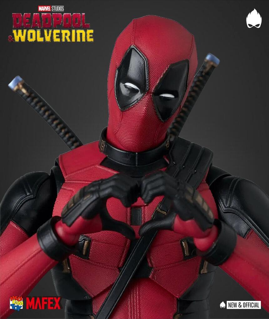 Medicom MAFEX - Deadpool & Wolverine (2024) Action Figure 1/12 Scale ...