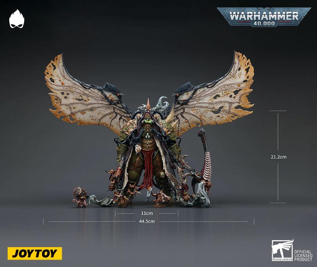 JOYTOY - Warhammer 40K Action Figure 1/18 Scale Mortarion Daemon ...