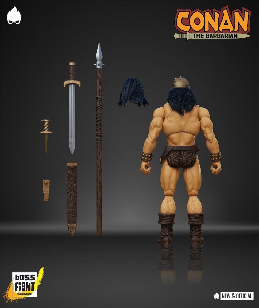 Boss Fight Studio - Conan the Barbarian Epic H.A.C.K.S. Action Figure 1 ...