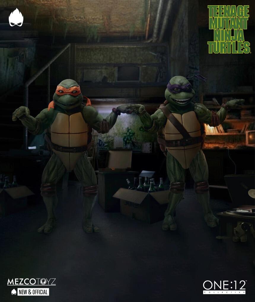 MEZCO - One:12 Collective Teenage Mutant Ninja Turtles (1990) Action ...