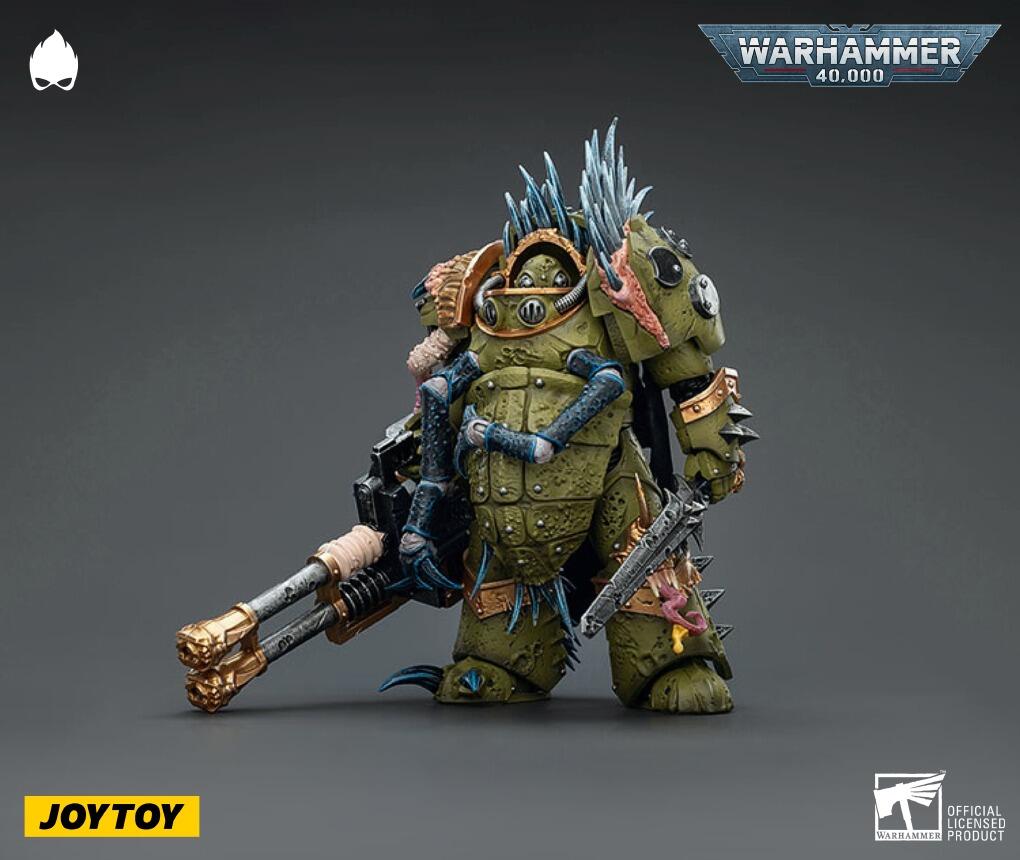 JOYTOY - Warhammer 40K Action Figure 1/18 Scale Death Guard Blightlord ...