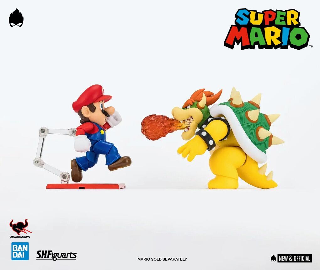 Bandai Tamashii Nations - The Super Mario Brothers S.H. Figuarts Action ...