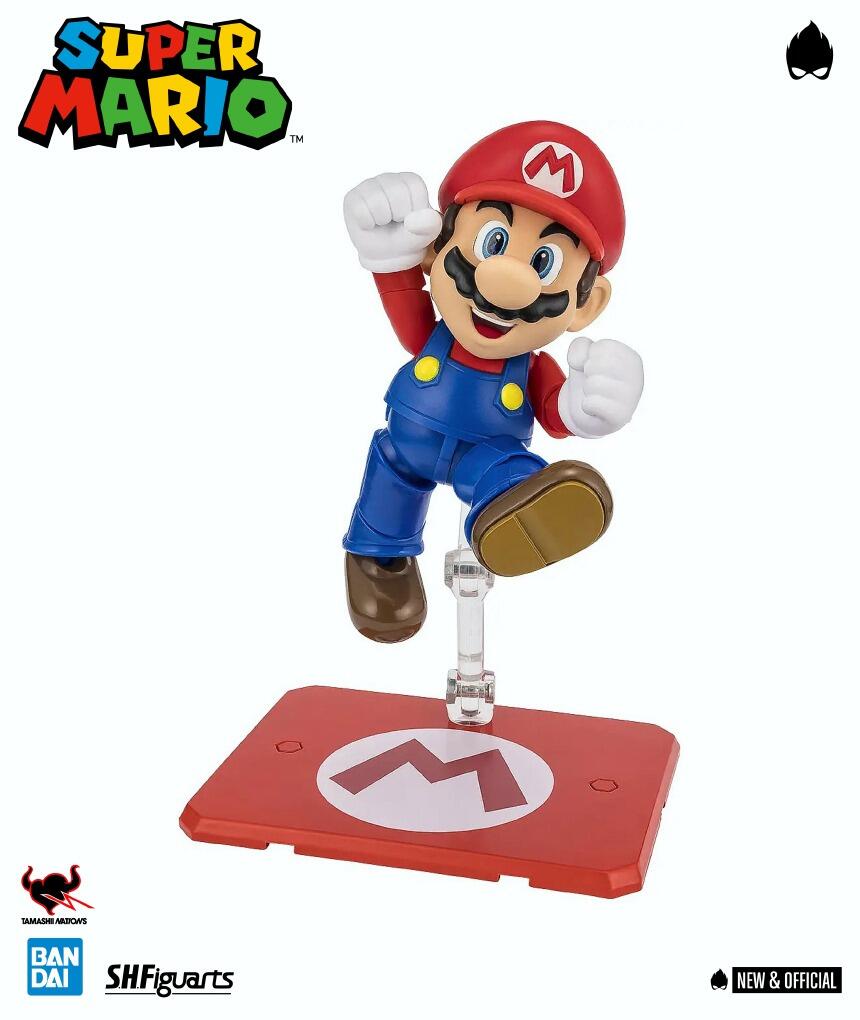 Bandai Tamashii Nations - The Super Mario Brothers S.H. Figuarts Action ...