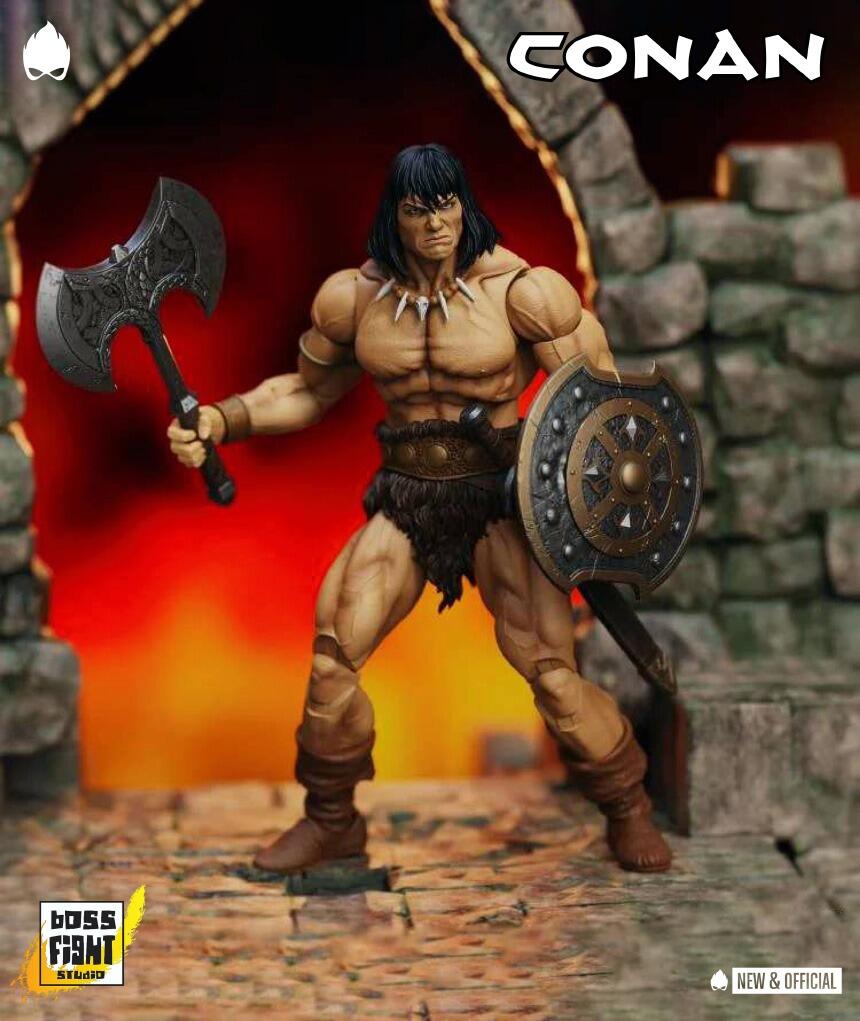 Boss Fight Studio - Conan Action Figure 1/12 Scale Conan - Reaver of ...