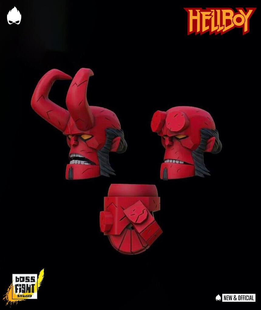 Boss Fight Studio - Hellboy Action Figure 1/12 Scale Hellboy Accessory ...