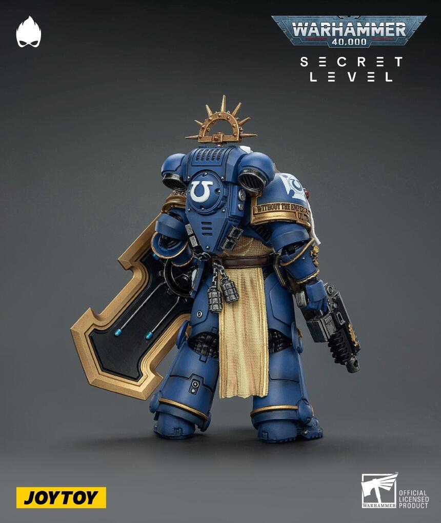 JOYTOY - Warhammer 40K Action Figure 1/18 Scale Ultramarines Levantus ...