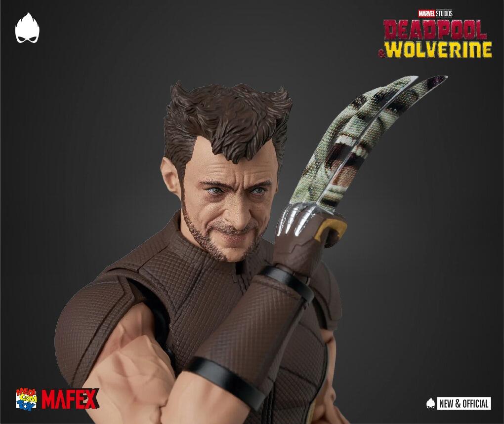 Medicom MAFEX - Deadpool & Wolverine (2024) Action Figure 1/12 Scale ...