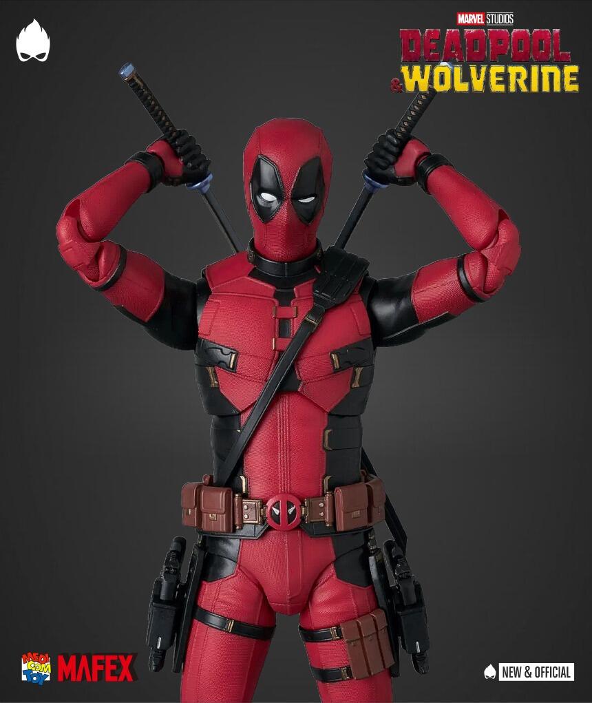 Medicom MAFEX - Deadpool & Wolverine (2024) Action Figure 1/12 Scale ...