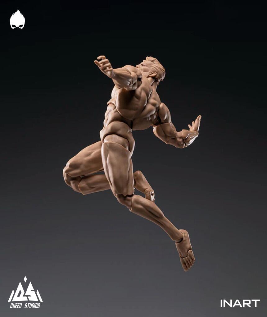Queen Studios - InArt Action Figure 1/12 Scale Blank Male Body Ver 2