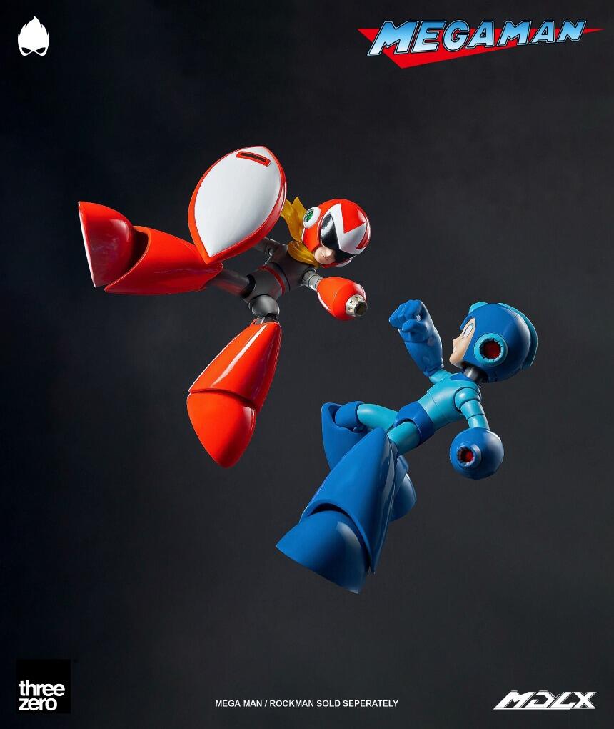 ThreeZero - Mega Man MDLX Action Figure Proto Man 10 cm