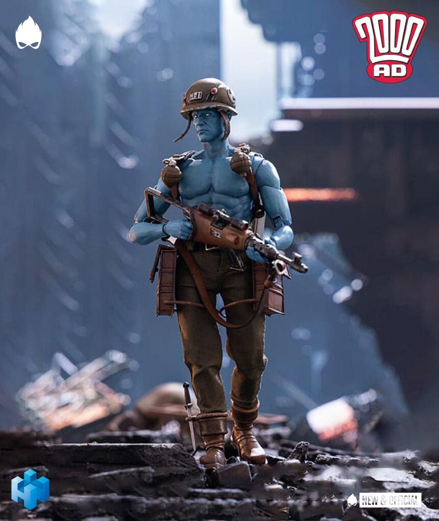 HIYA Toys - 2000AD Exquisite Super Action Figure 1/12 Scale Rogue Trooper