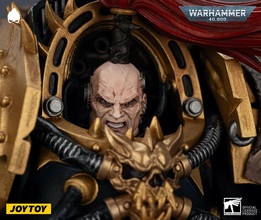 JOYTOY - Warhammer 40K Action Figure 1/18 Scale Black Legion Abaddon ...