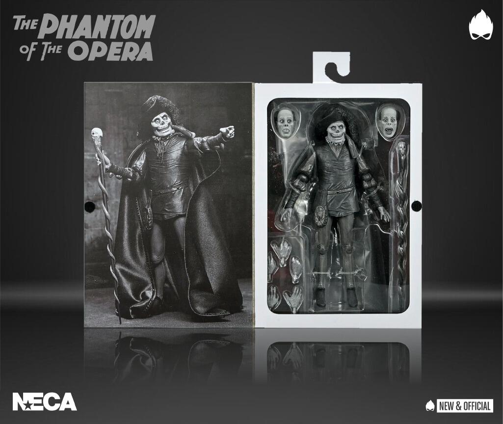 NECA - Universal Monsters: The Phantom of the Opera Action Figure 1/10 ...