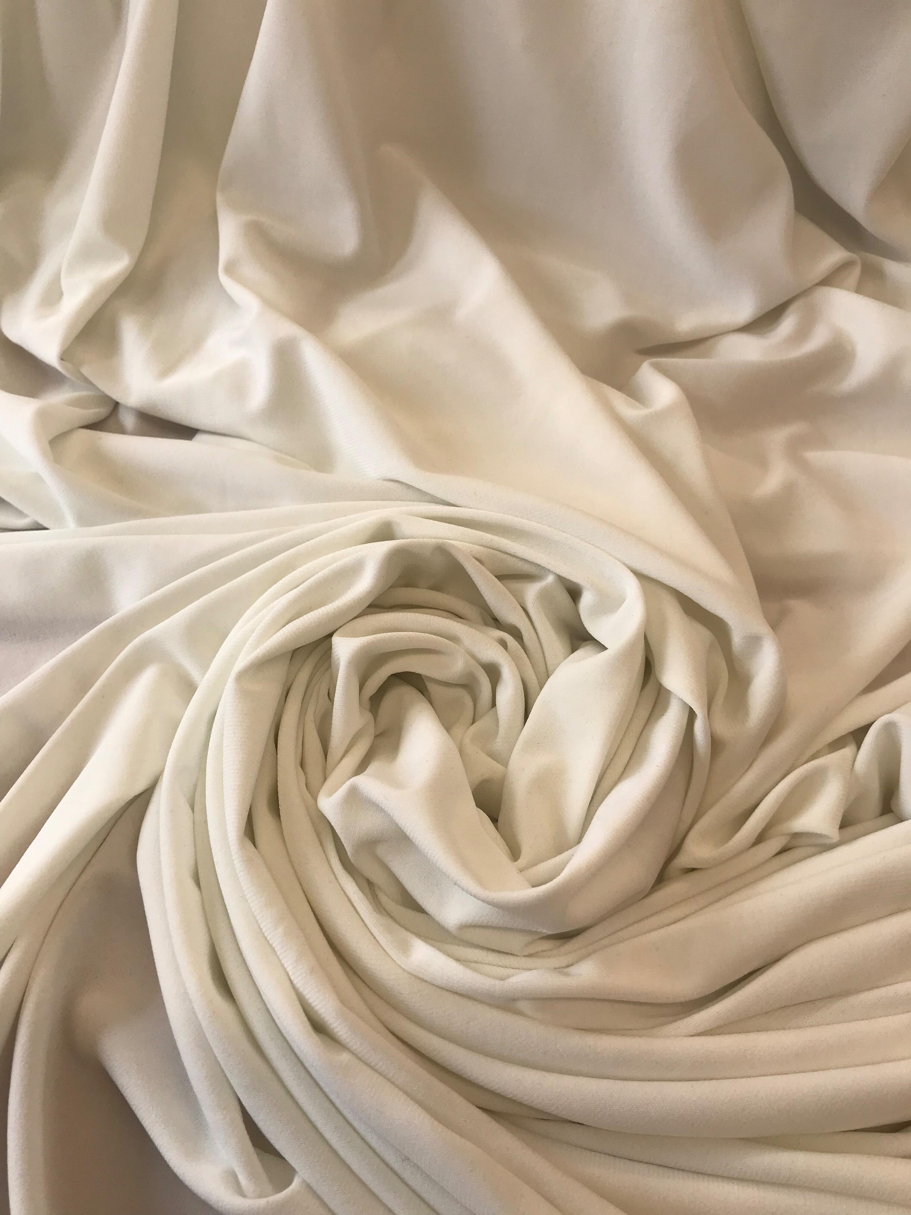 Ivory Polyester Elastane