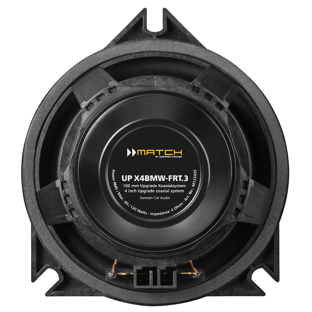 Match UP X4BMW FRT 3 BMW 1 2 3 4 5 X Series 4 Inch Coaxial