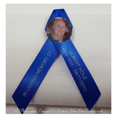 Butterfly Funeral Ribbons. Personalised Butterfly Memorial Ribbons ...