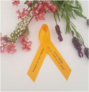 Memorial Ribbons + Memorial Books + Wreath Ribbons