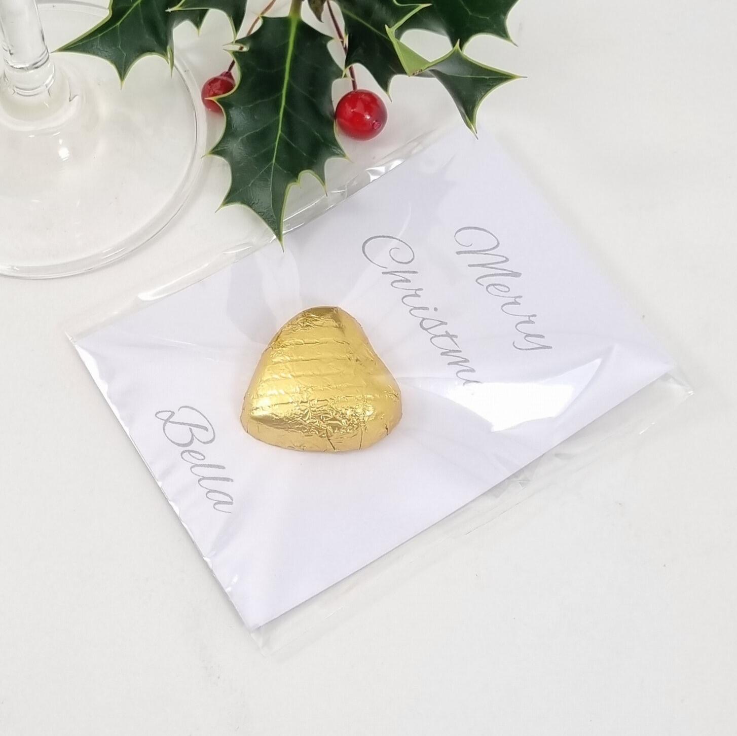 Christmas Table Favours. Personalised Christmas Table Gifts. Edible ...
