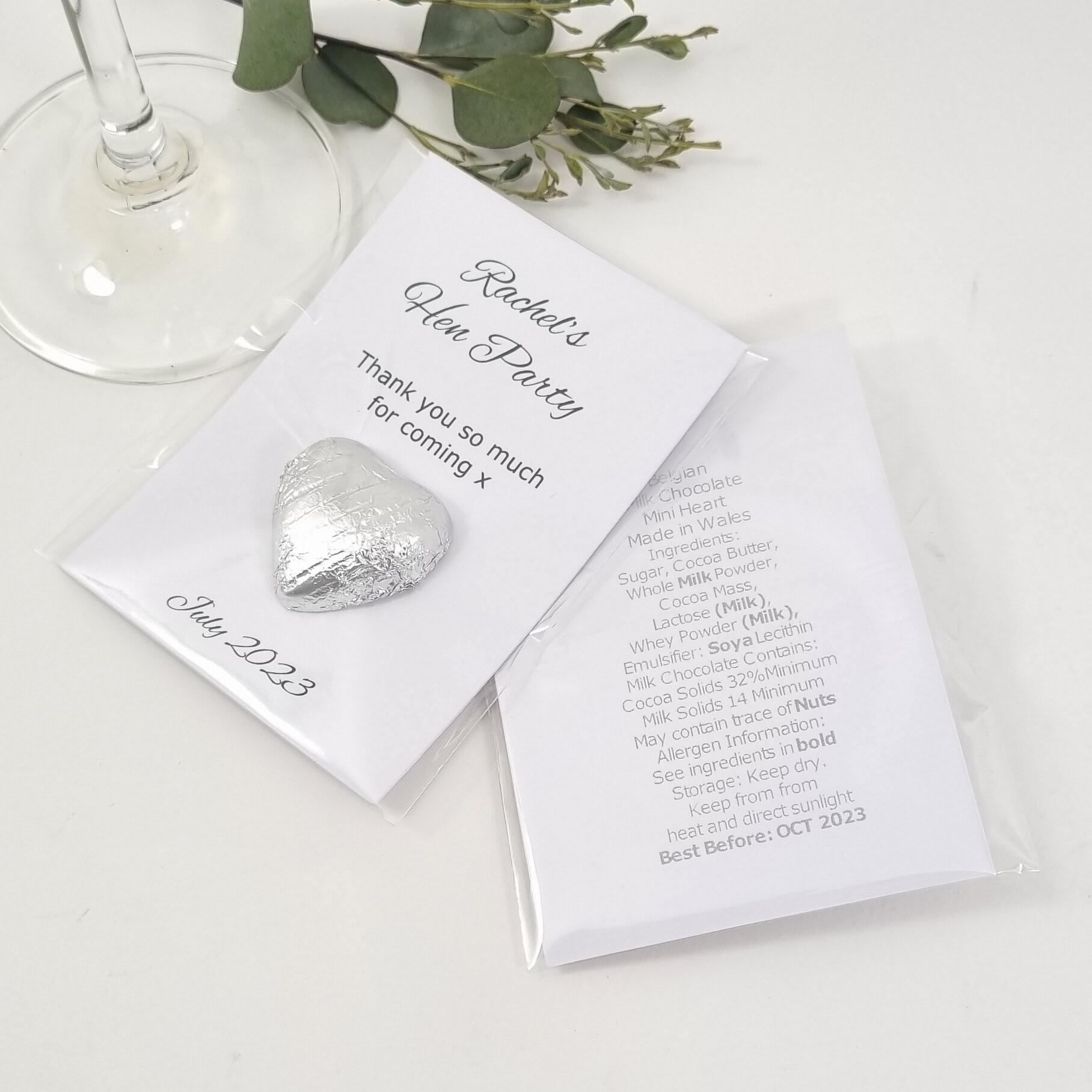 Personalised Ruby 40th Wedding Anniversary Favours, 50th Golden ...
